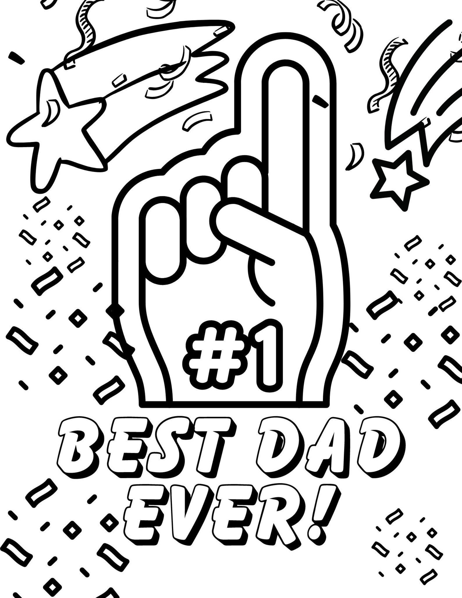 Father's Day Printable Activity Kit - Fun-filled 4 Pages Including All ...