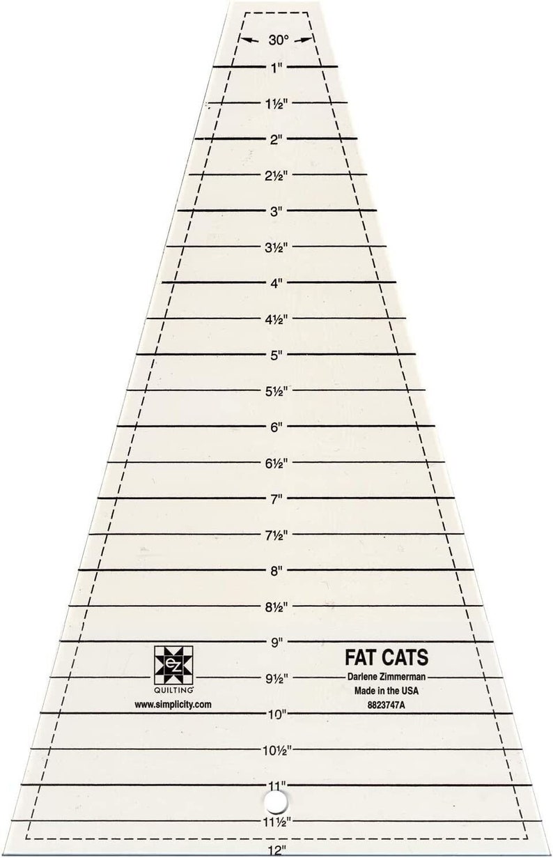 Simplicity EZ Fat Cats Q14 Acrylic Ruler Quilting Patchwork Sewing - Etsy