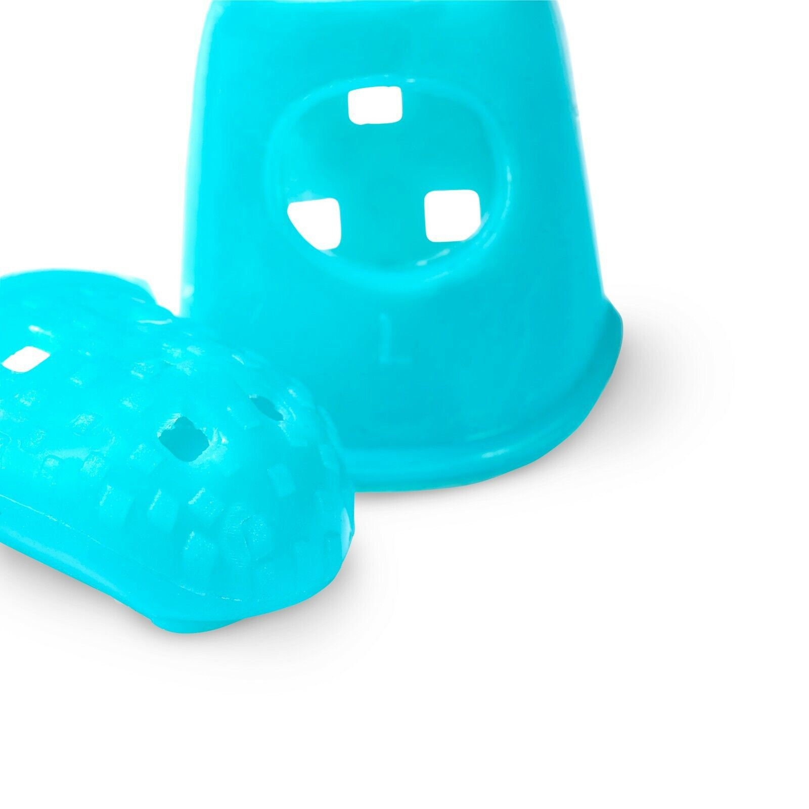 Prym Silicone Needle Grabbers Turquoise M & L Thimble Sewing Quilting ...