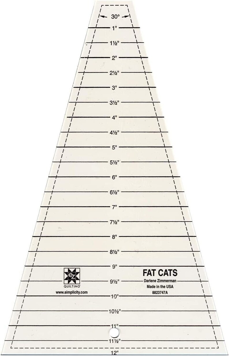 Simplicity EZ Fat Cats Q14 Acrylic Ruler Quilting Patchwork Sewing - Etsy