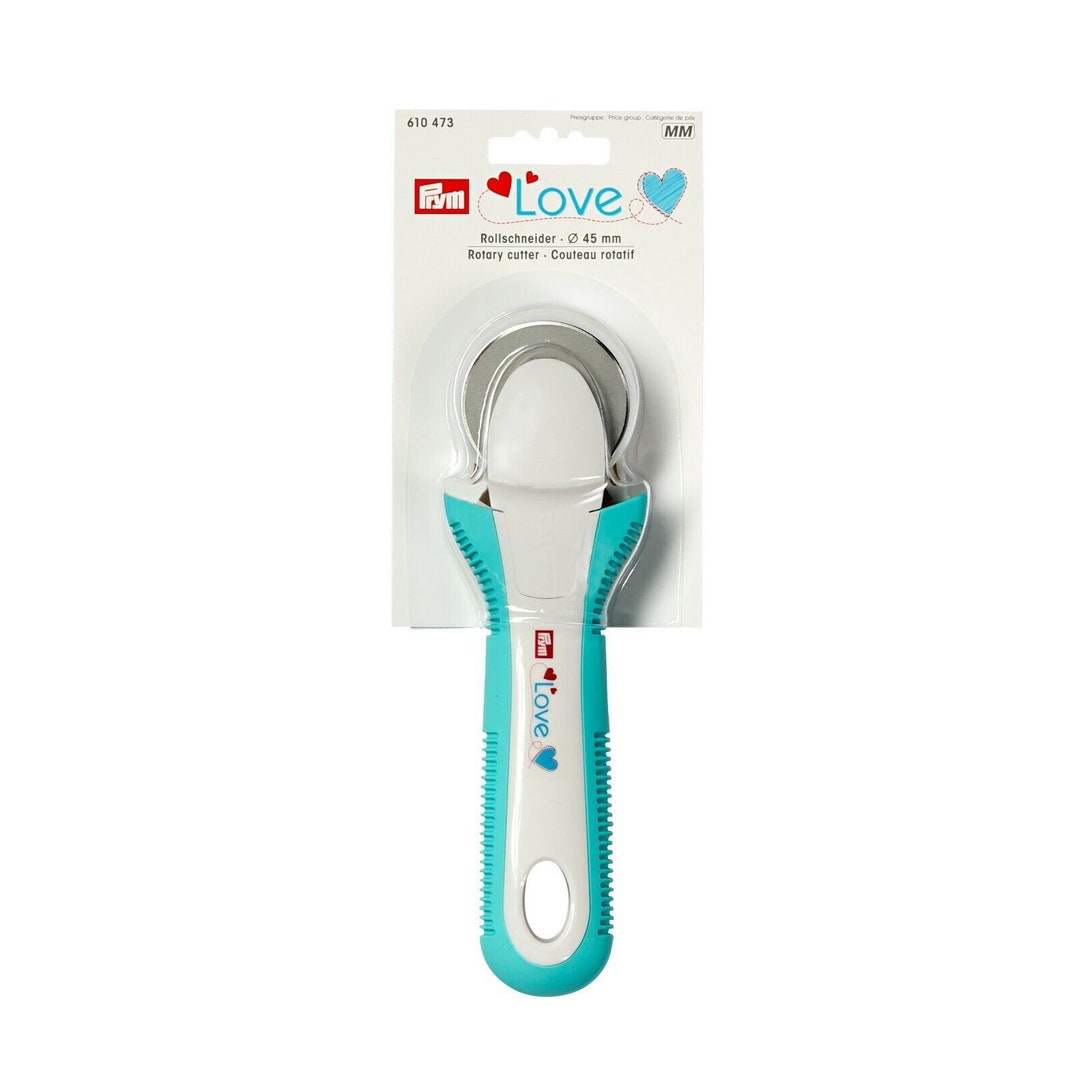Prym Love Rotary Cutter 45mm Omnicut Soft Grip Sewing Patchwork ...