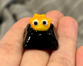 Calcifer ghibli Artisan Keycap - Etsy