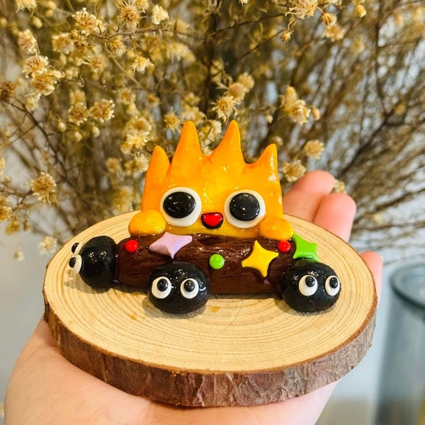 Calcifer Candle - Etsy