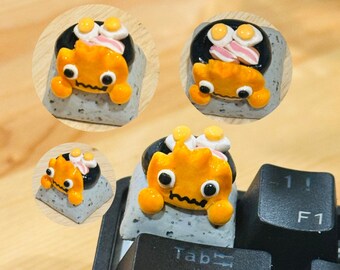Calcifer ghibli Artisan Keycap - Etsy