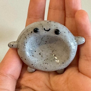 Cute Rock Worry Stone Handmade Miniature Figurine Polymer Clay ...