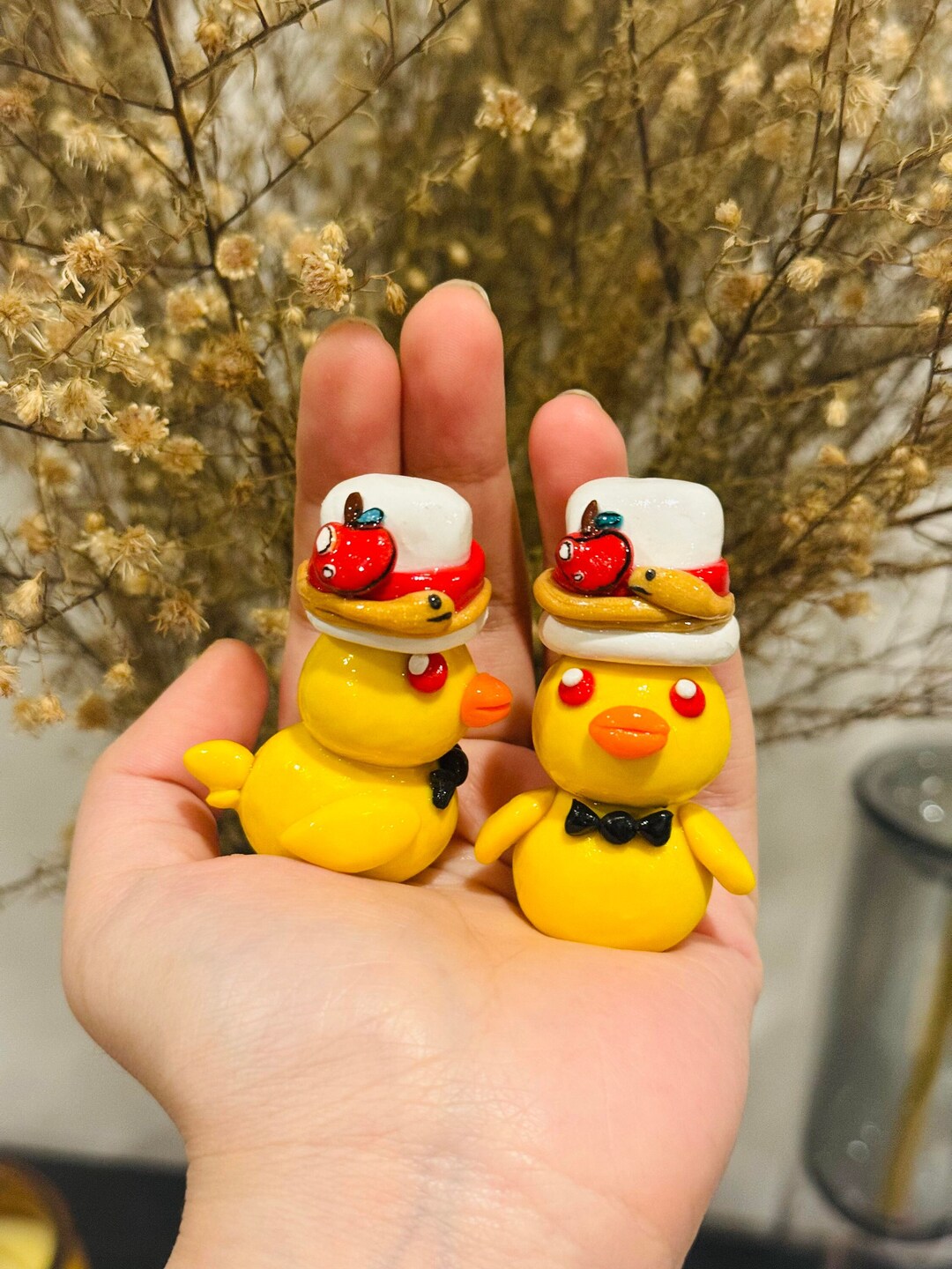 Lucifer Morningstar Rubber Duck Hazbin Hotel Handmade Clay Polymer Duck ...