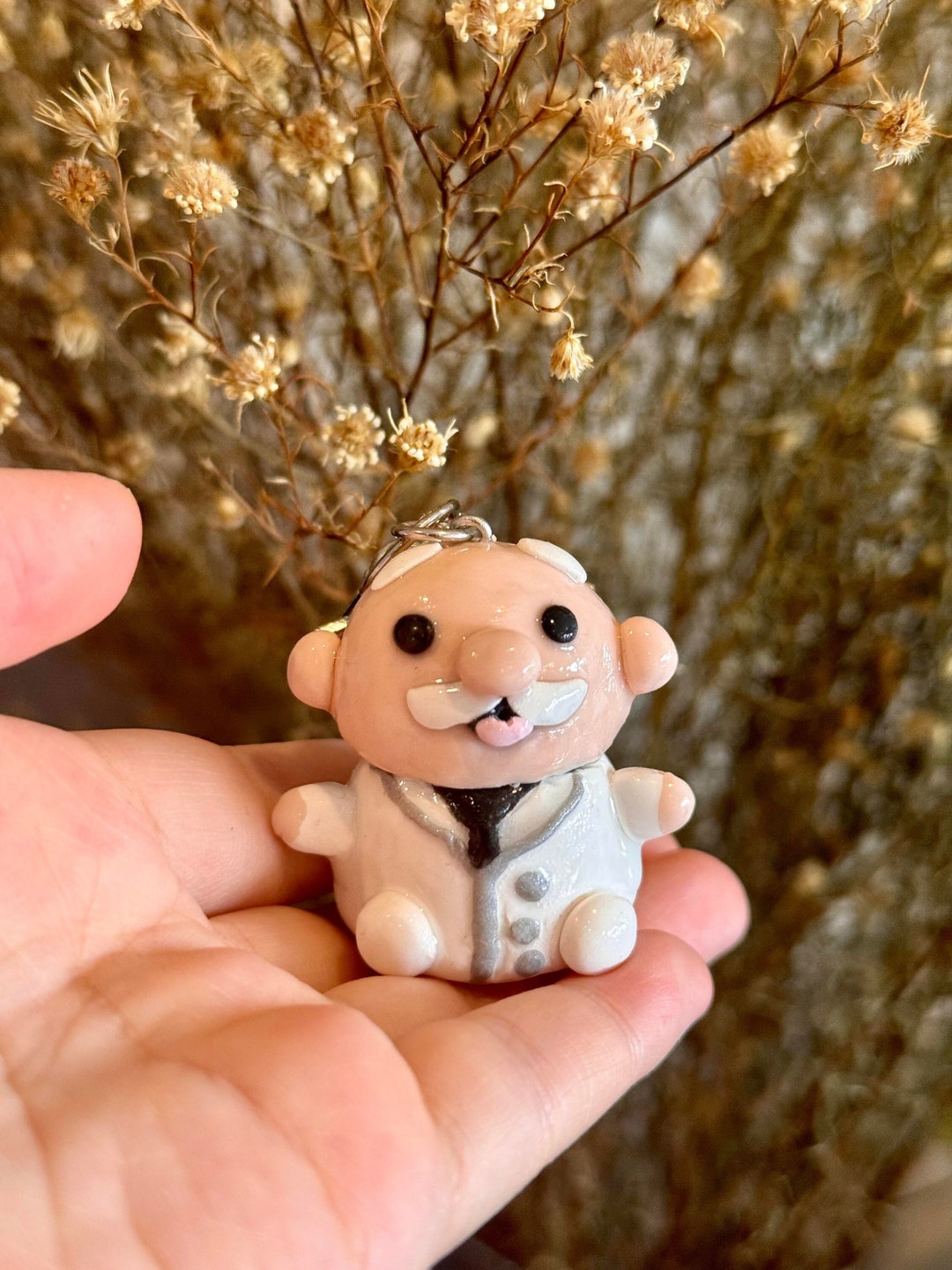 Dr Simi Stash Jar Keychain Mexican Doctor Mexico Clay Pastillero Simi ...