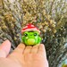 Cute Mushroom Frog Worry Warts Pet Goblincore Decoration Handmade ...