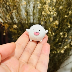 Cute Warawara Spirits Desk Pets Polymer Clay Figurine Worry Warts ...