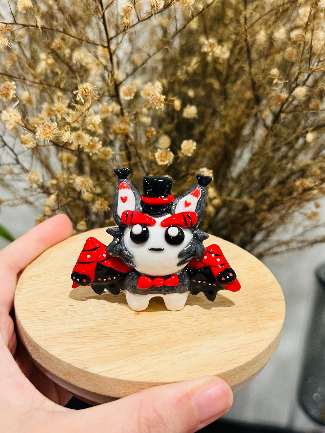 Yippee Husk From Hazbin Hotel TBH Creature Figurine Handmade Miniature ...