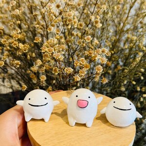 Cute Warawara Spirits Desk Pets Polymer Clay Figurine Worry Warts ...