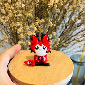 Yippee Alastor From Hazbin Hotel Radio Demon TBH Creature Figurine ...