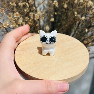 Adopt an ADHD Cat BTW Creature Figurine in a Jar With Moss ADHD ...