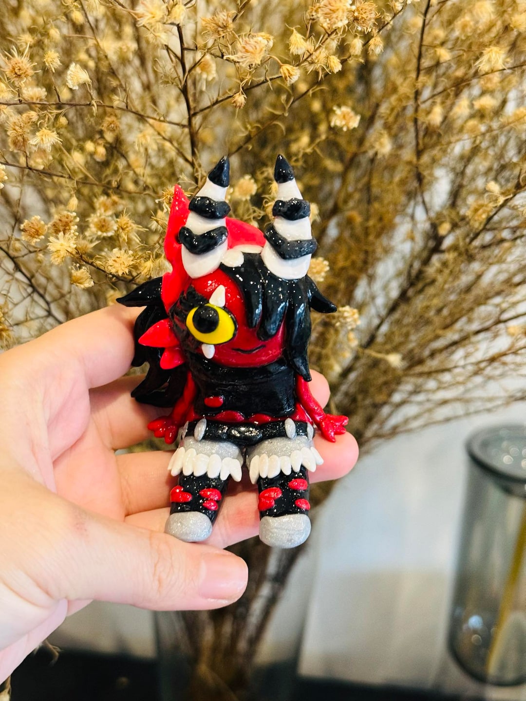 Sallie May From Helluva Boss Helluvaboss Fizz T Handmade Polymer Clay Chibi Sally Figurine