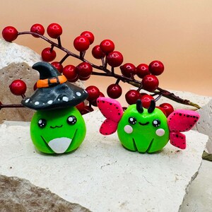 Handmade Miniature Frog Toad Clay Figurine Polymer Clay Sculpture for ...