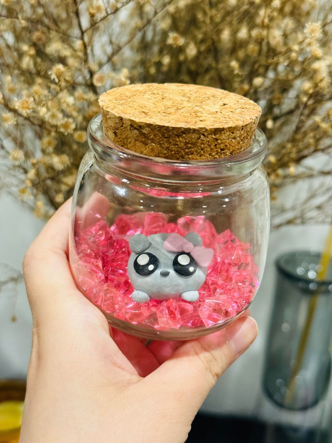 Adopt a Sad Hamster With Bow in a Jar Tiktok Sad Violin Meme Hamster ...