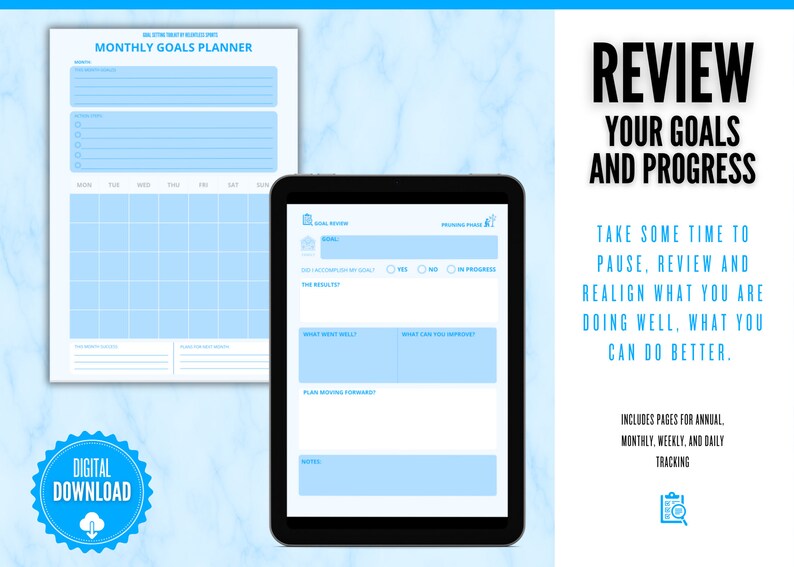 Goal Setting Toolkit | SMART Goal Setting Worksheets | Goal Setting ...