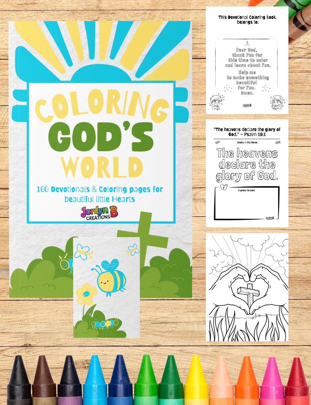 Kids Devotional Coloring Book | Devotions | Coloring God’s World ...