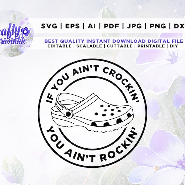 Crocs Svg - Etsy