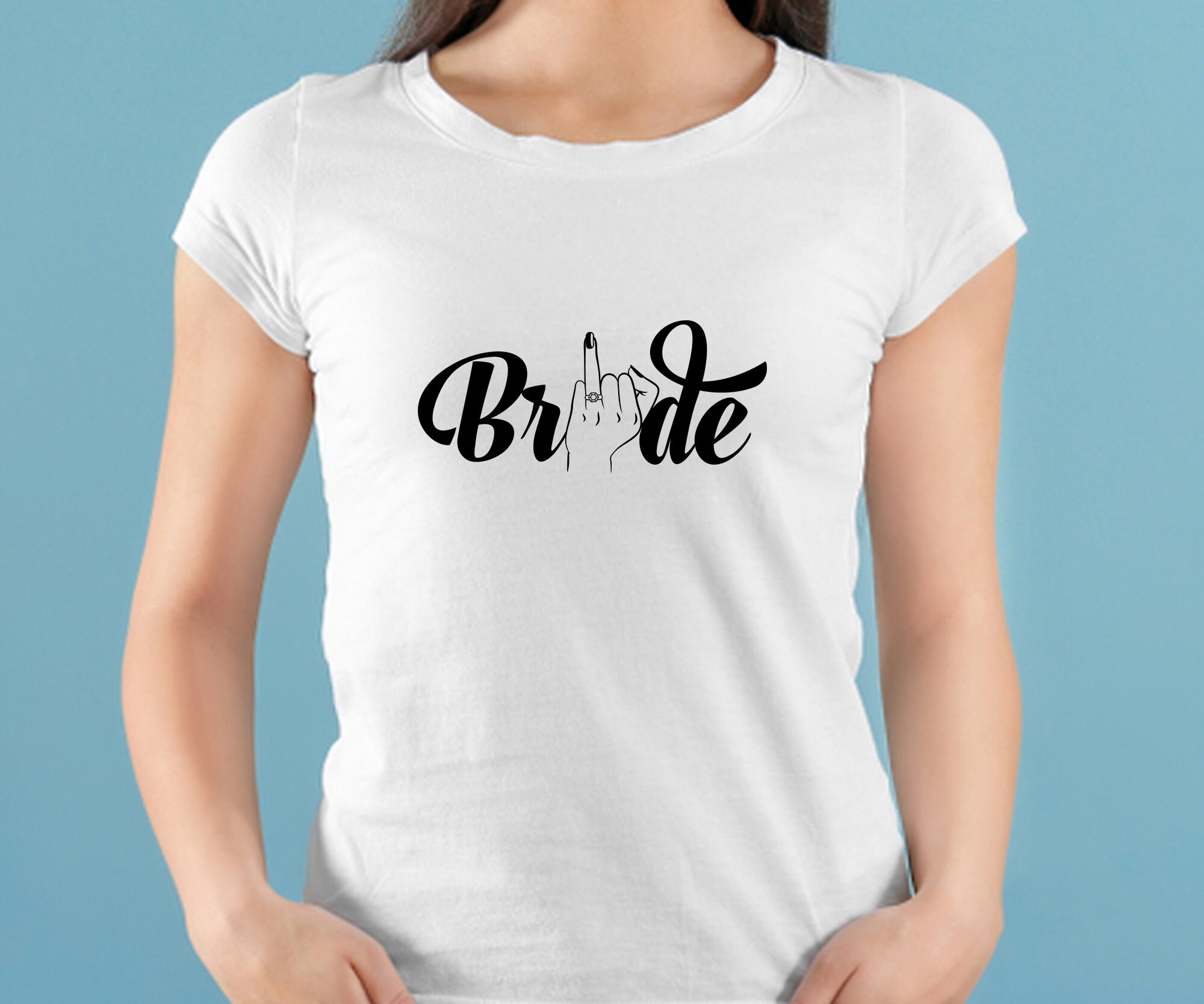 Bride Svg Wedding Finger Svg Vector Cut File for Cricut - Etsy