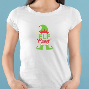 Elf Crew SVG, Elf Svg, Funny Christmas Svg, Christmas Svg, Elf Hat Svg ...