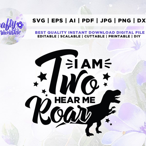 Dinosaur Roar Svg - Etsy