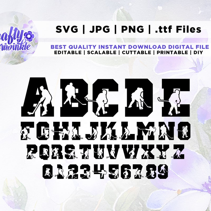 Font for Hockey - Etsy