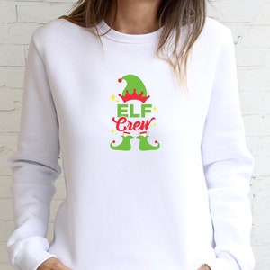 Elf Crew SVG, Elf Svg, Funny Christmas Svg, Christmas Svg, Elf Hat Svg ...
