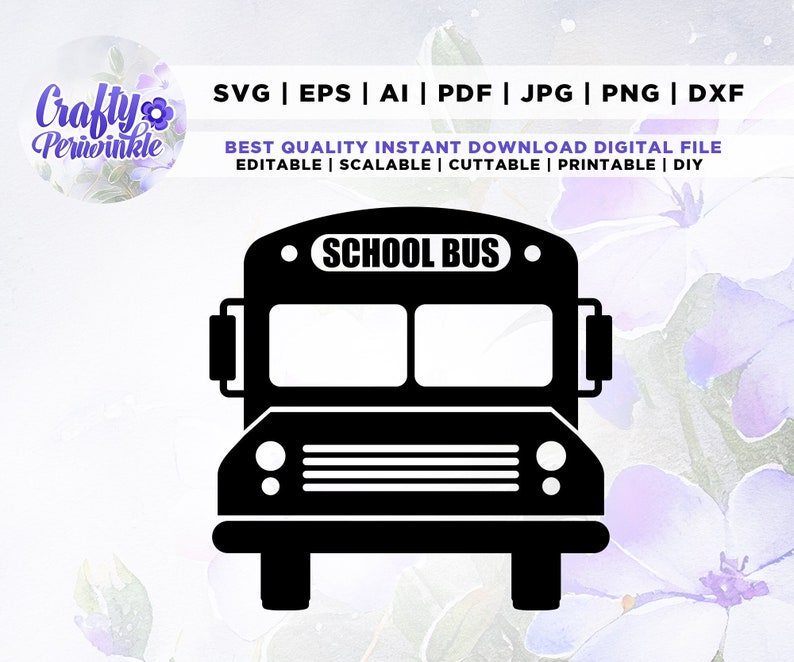 School Bus SVG Bus Svg Cricut Png Svg Sublimation School - Etsy