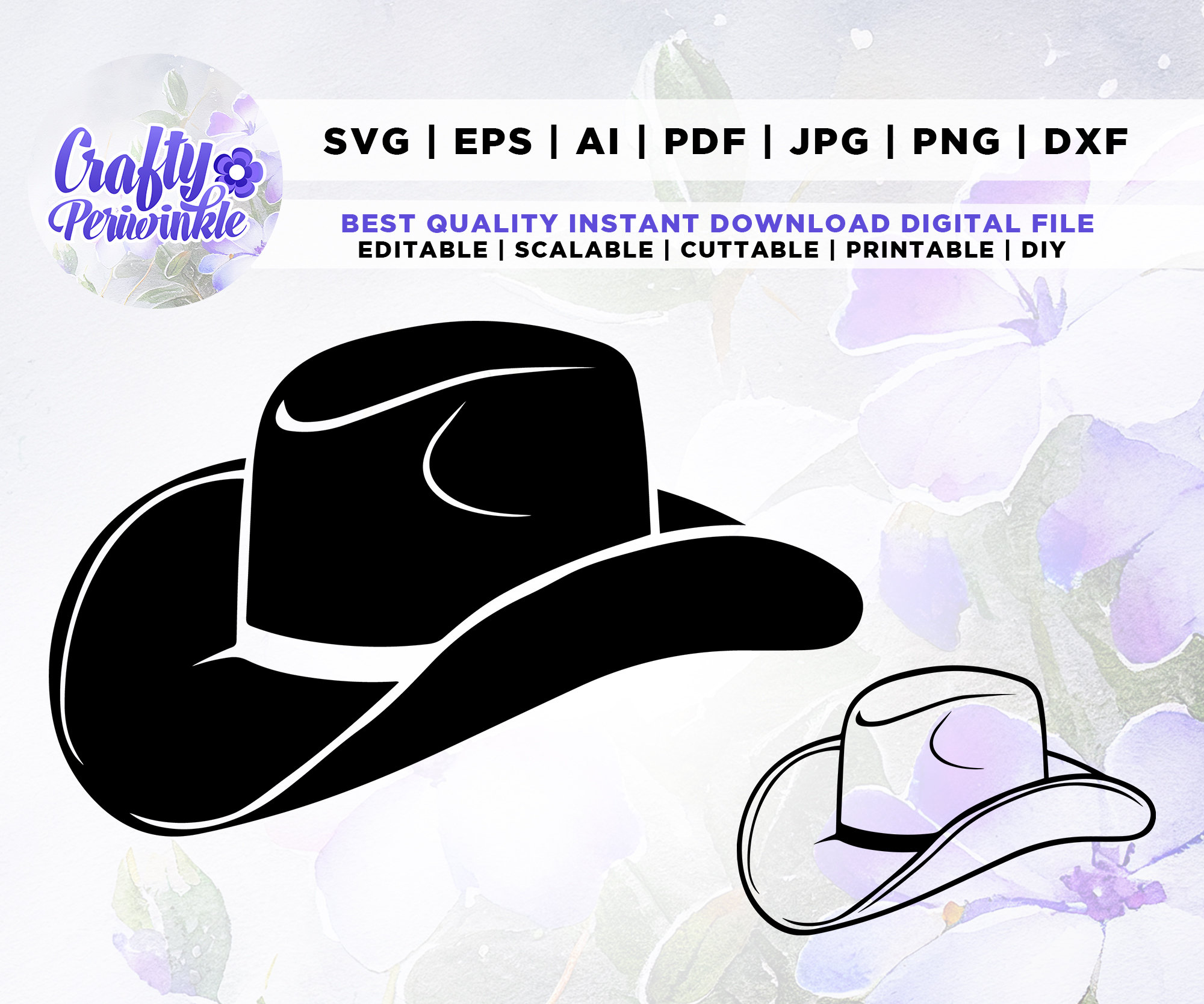 Cowboy Hat SVG Hat Svg Country Western SVG Shirt Design - Etsy