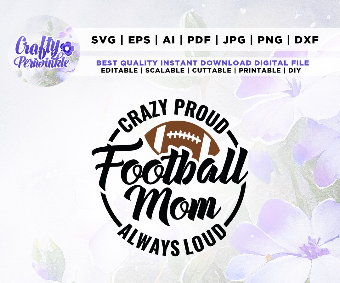 Football Mom SVG, Football Svg, Mom Svg, Sports Mom, Mom Mode Svg ...
