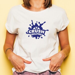 Crush Bullying, Ribbon Svg, Bullying Svg, Crush Bullying Svg, No More ...