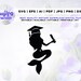 Mermaid Graduation Svg, Graduated Student Girl Svg, Png, Svg, Mermaid ...