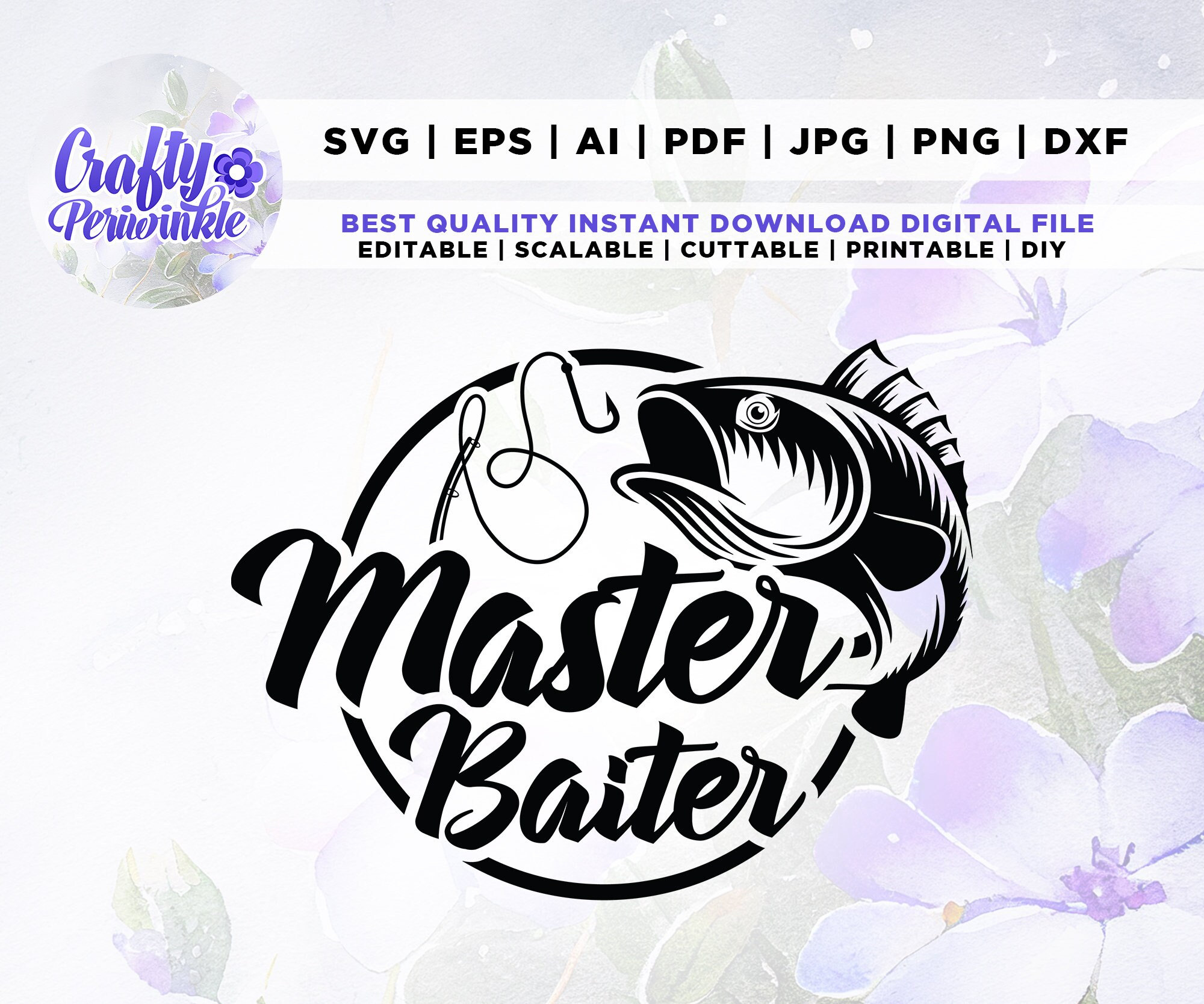 Master Baiter SVG Dad Svg Cricut Png Svg Sublimation - Etsy Australia