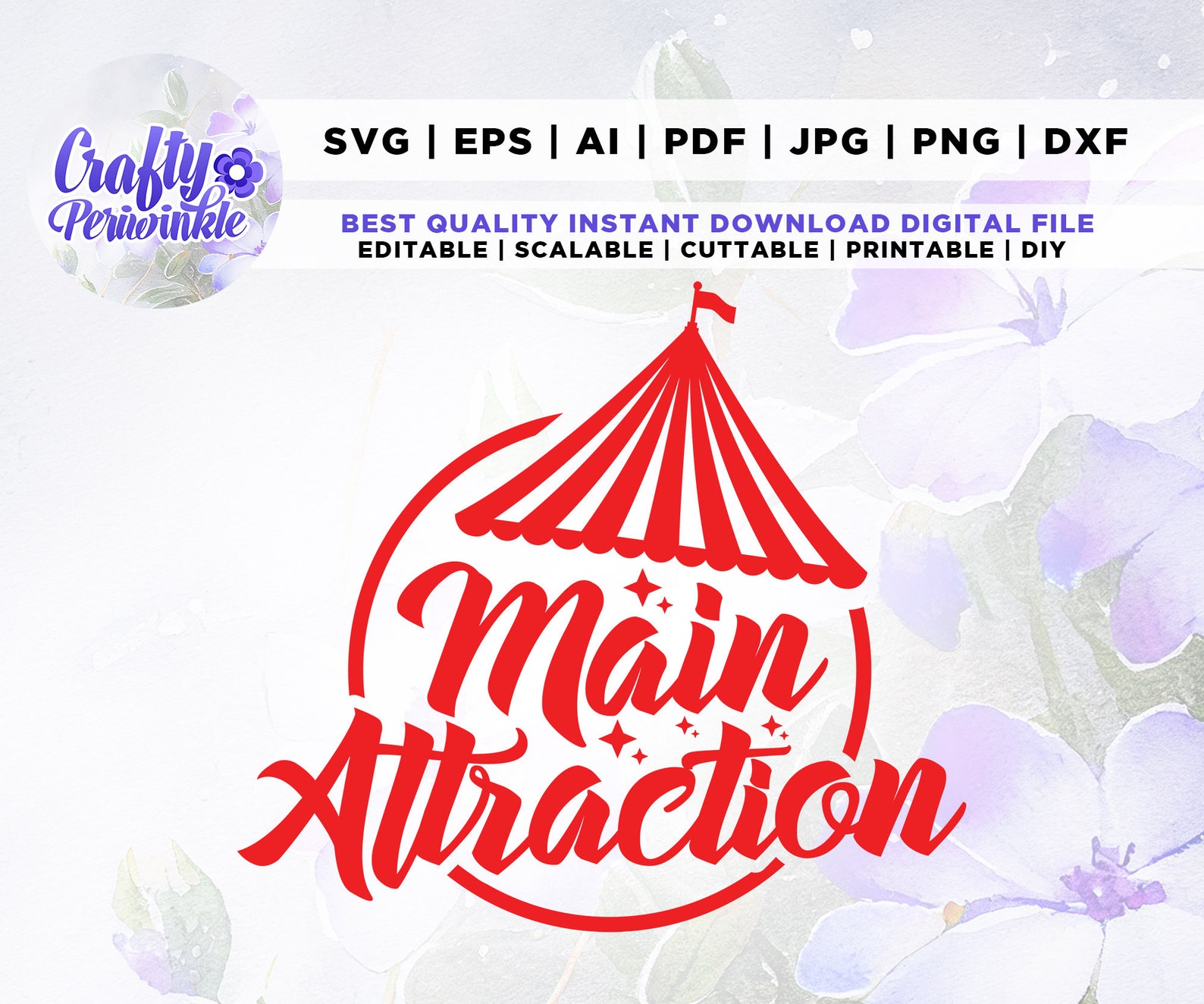 Main Attraction SVG, Cricut, Silhouette, Png, Svg, Sublimation ...