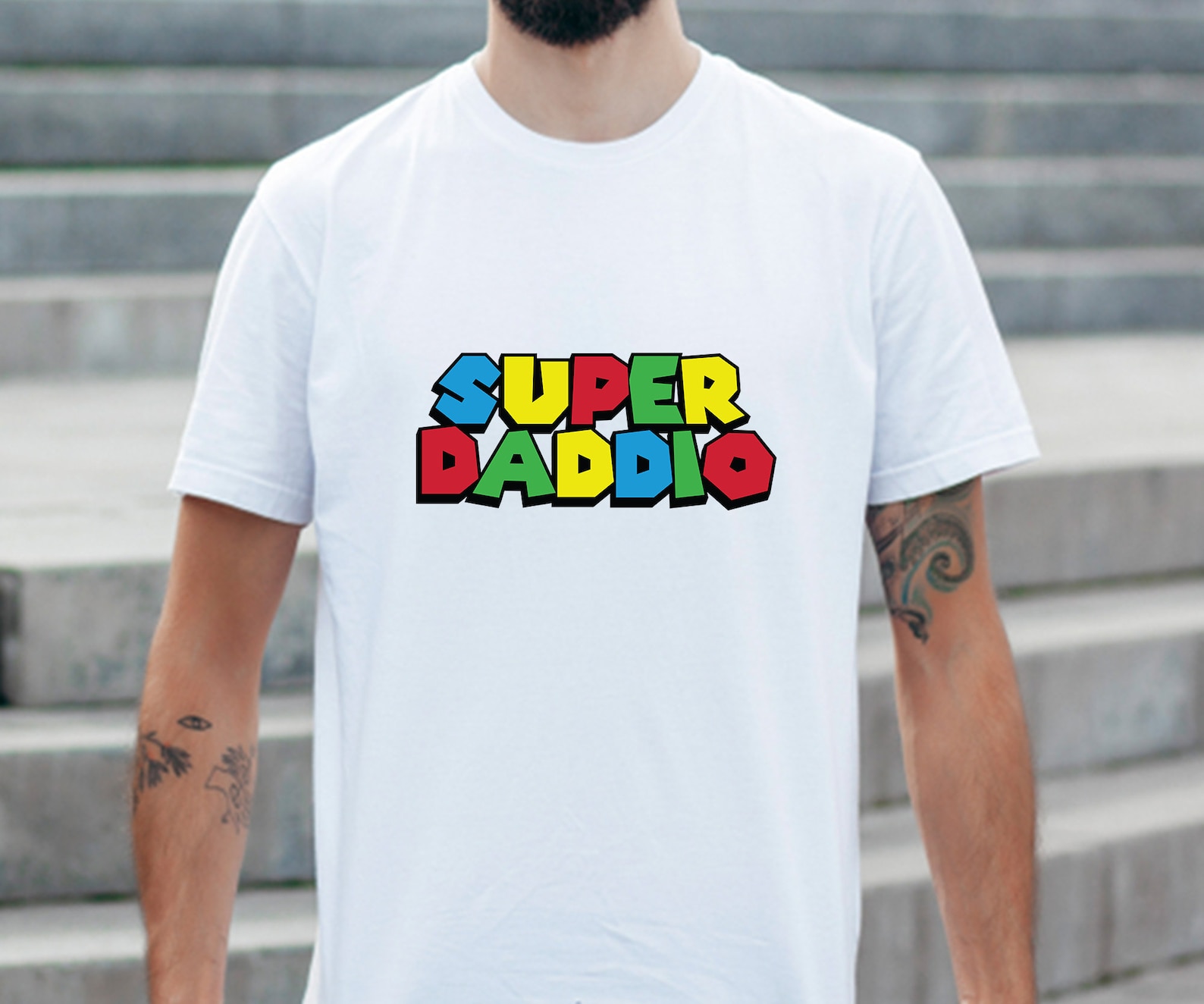 Super Daddio Svg Super Daddio Shirt Fathers Day Shirt Dad - Etsy