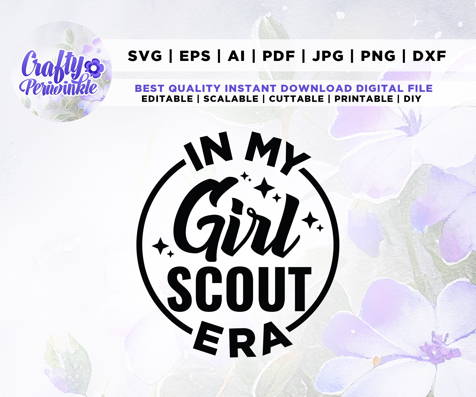 In My Girl Scout Era Svg Scout Life Svg Cricut Png Svg - Etsy