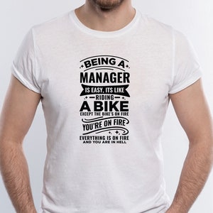 Being a Manager is Easy, It's Like Riding a Bike Svg, Boss Svg, Cricut ...