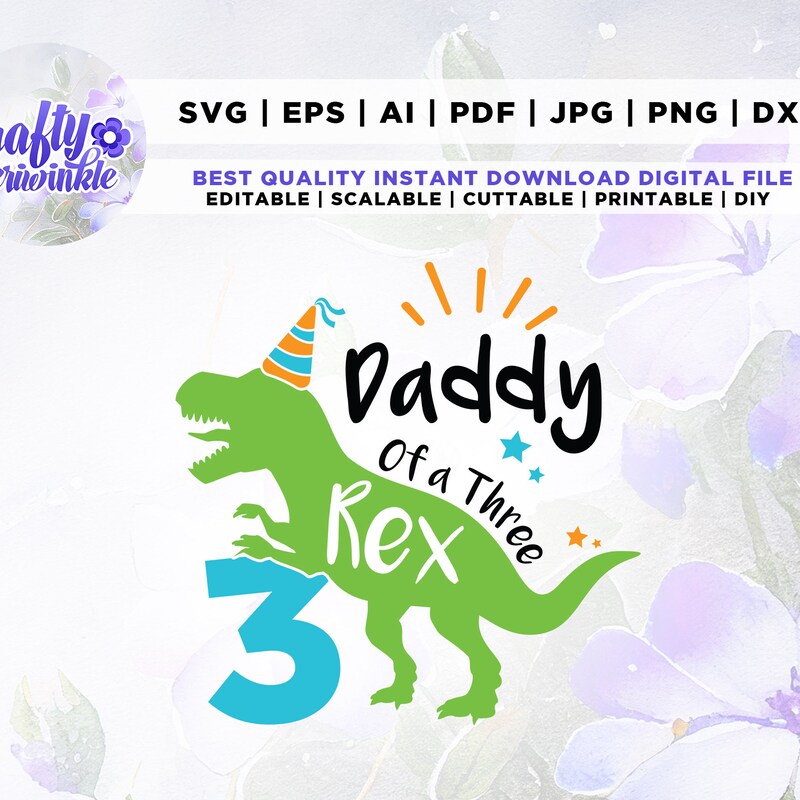 Three Rex Svg - Etsy