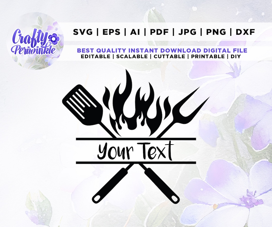 Grill Master SVG for Cricut, Silhouette, Grilling SVG, BBQ Grill Svg ...