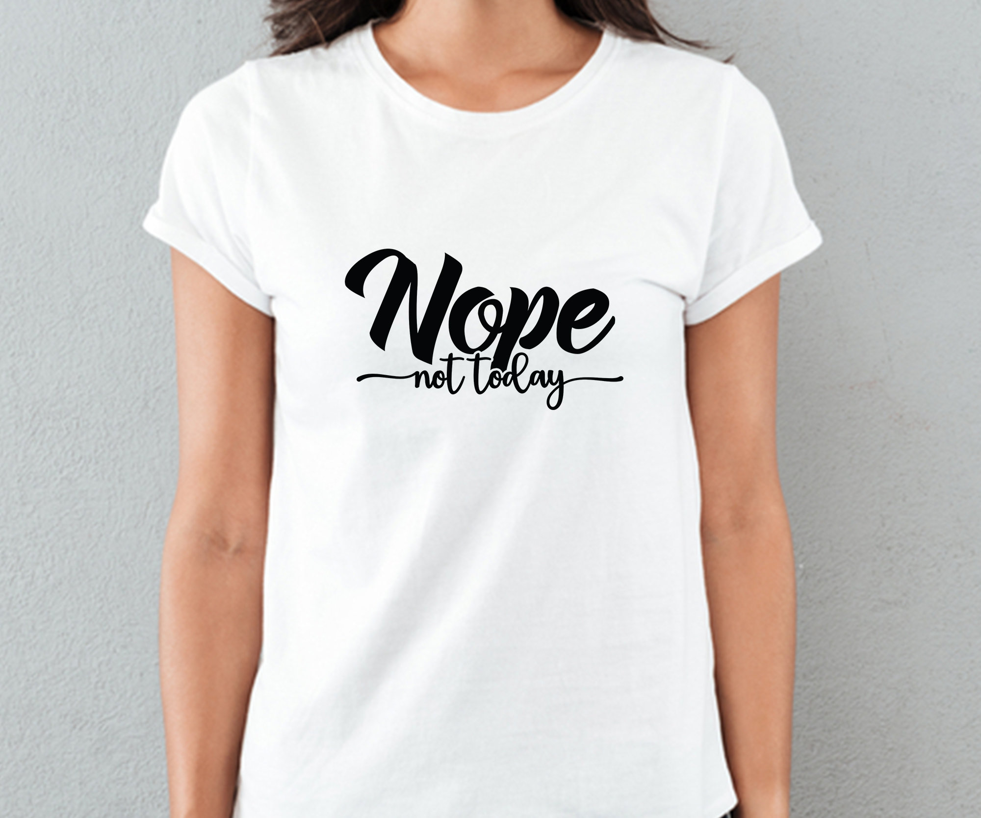 Nope Not Today SVG Nope Not Today PNG Wine Glass Svg - Etsy