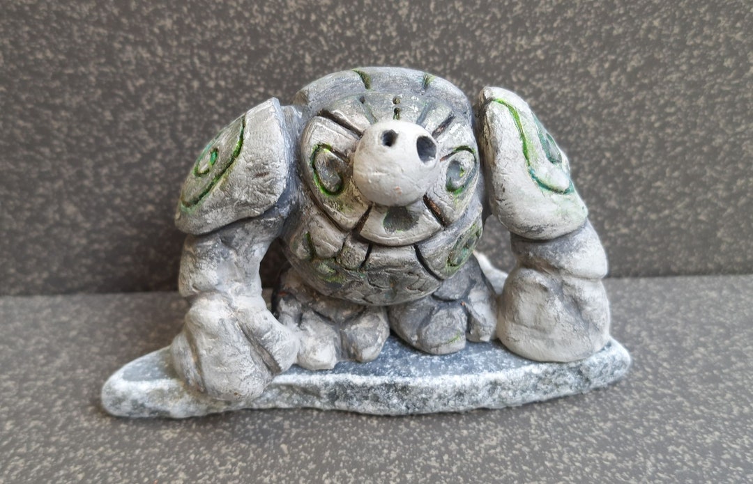 Clay Golem Figurine, Earth Spirit - Etsy