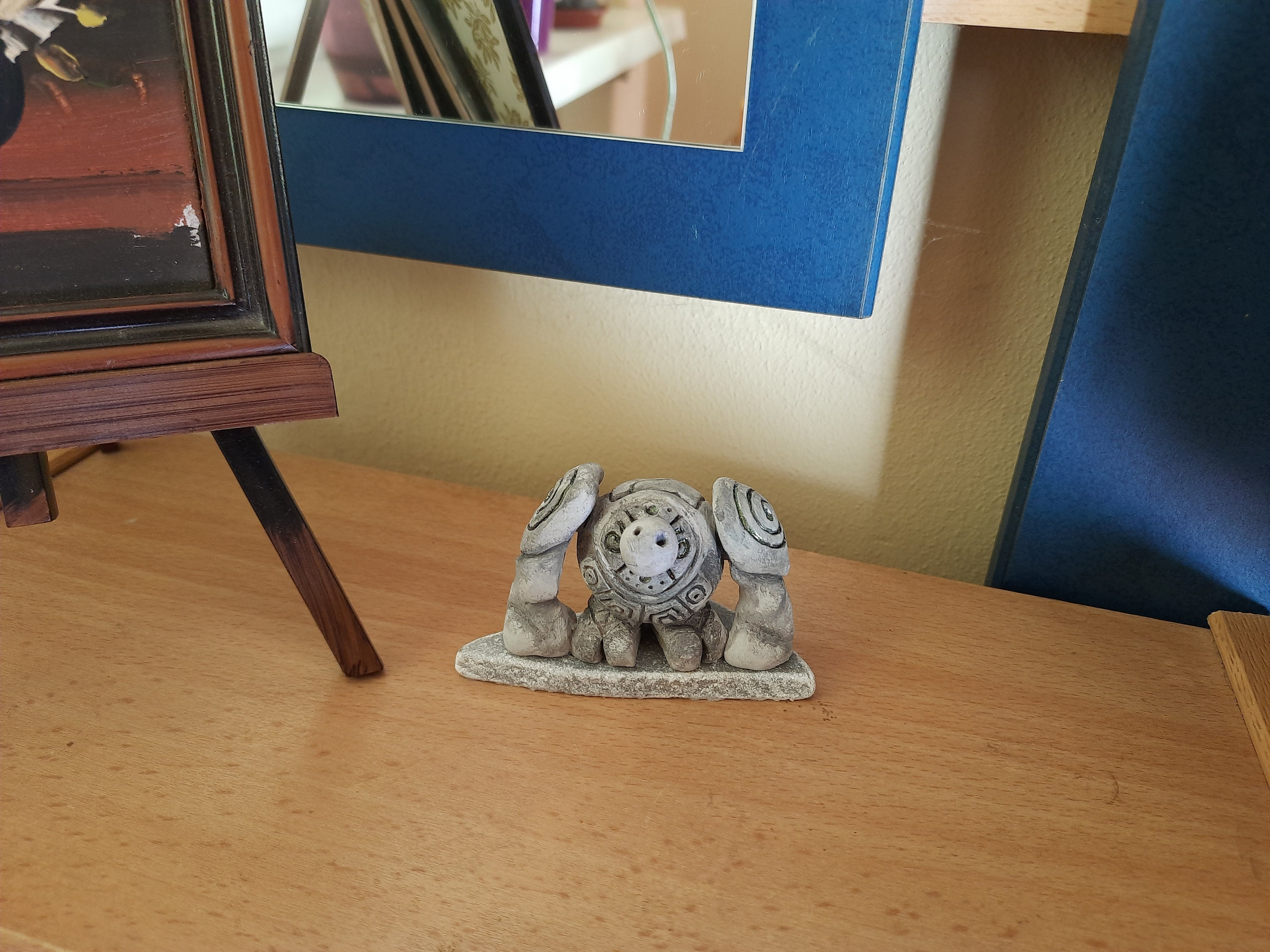 Clay Golem Figurine, Earth Spirit - Etsy