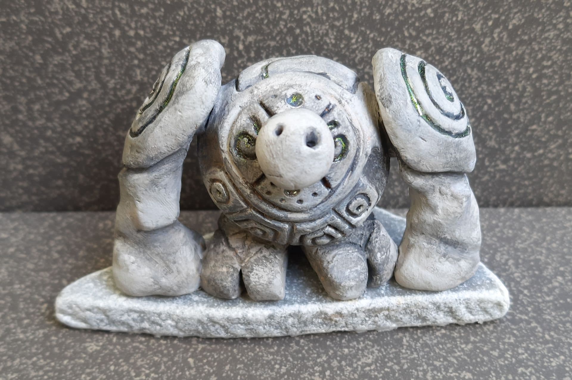 Clay Golem Figurine, Earth Spirit - Etsy