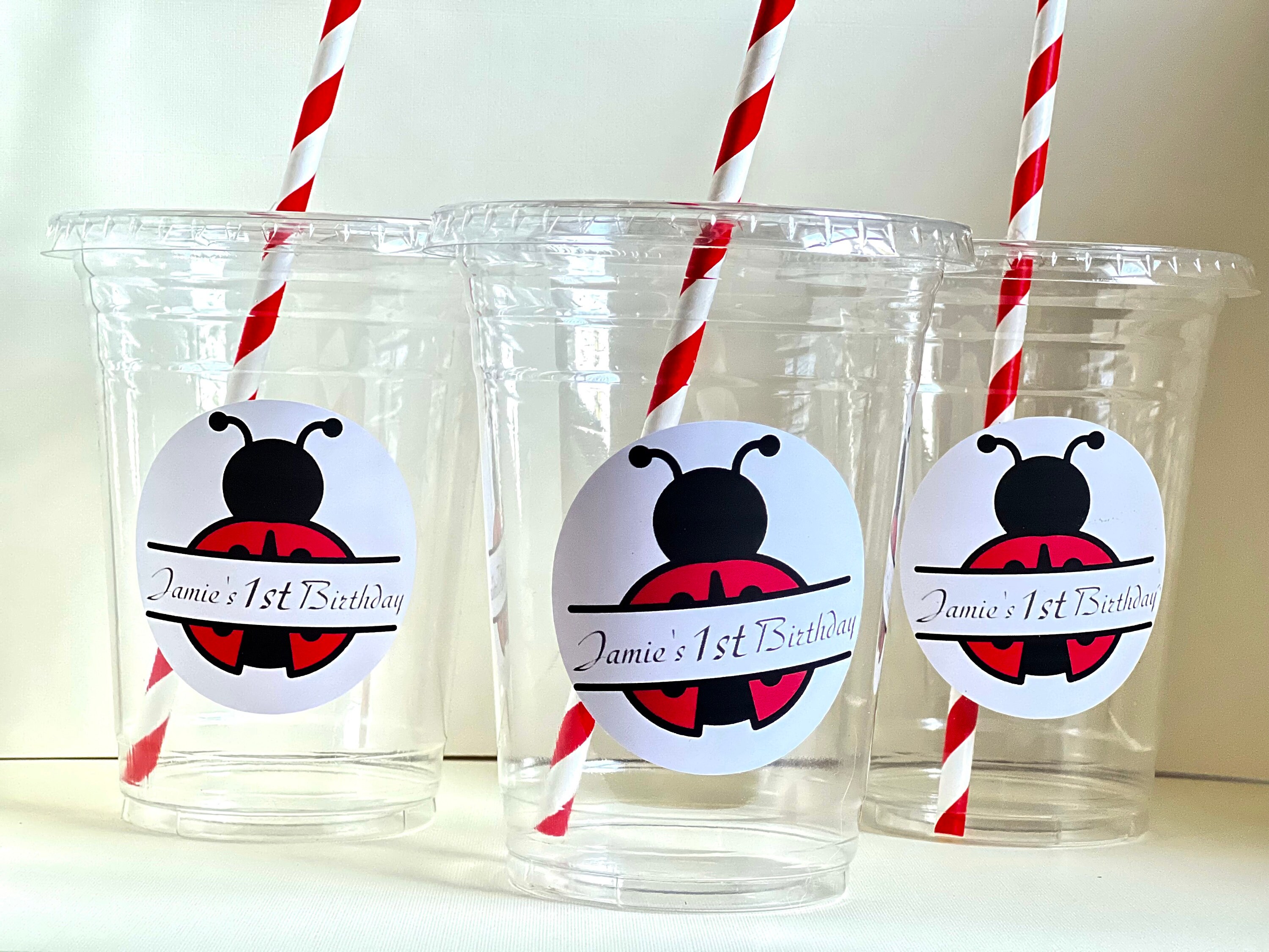 Lady Bug Party Cups - Etsy