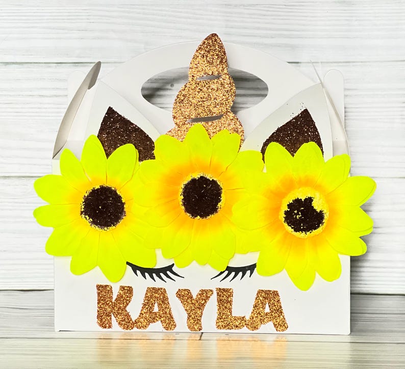Sunflower Sunshine Gable Boxes - Etsy
