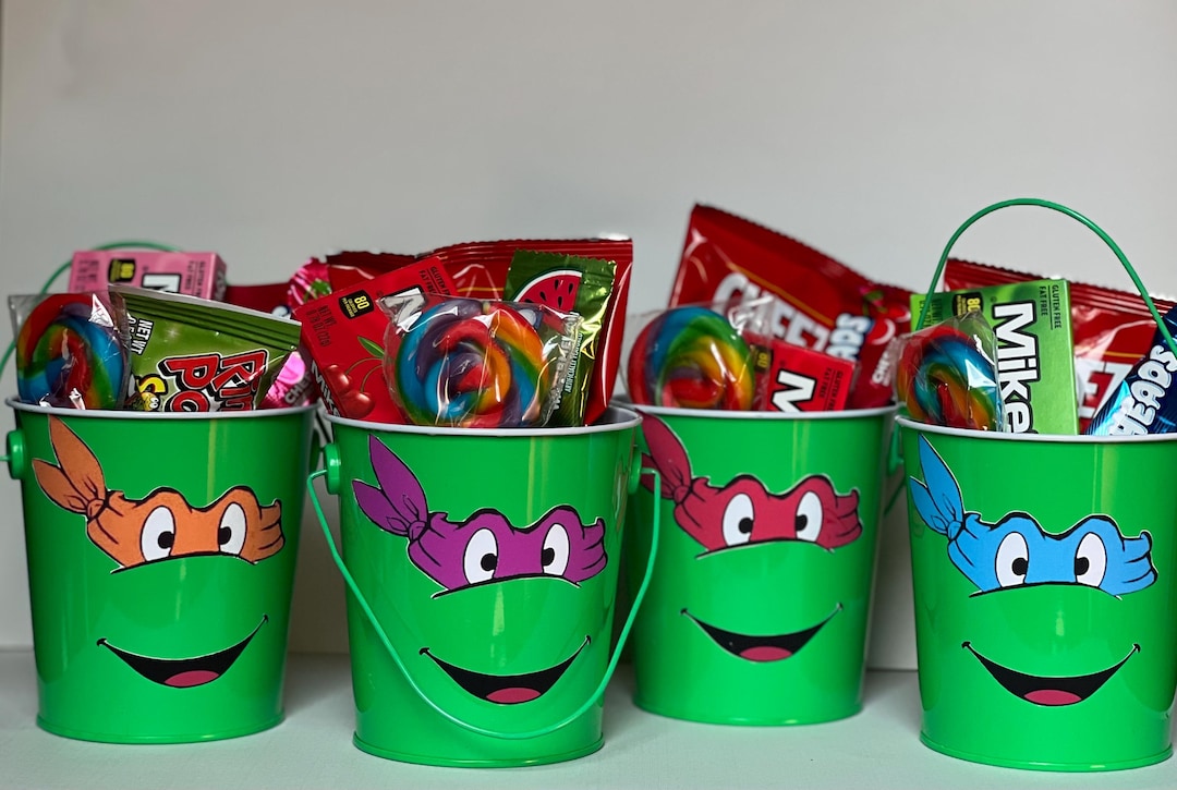 Turtle Party Pails - Etsy