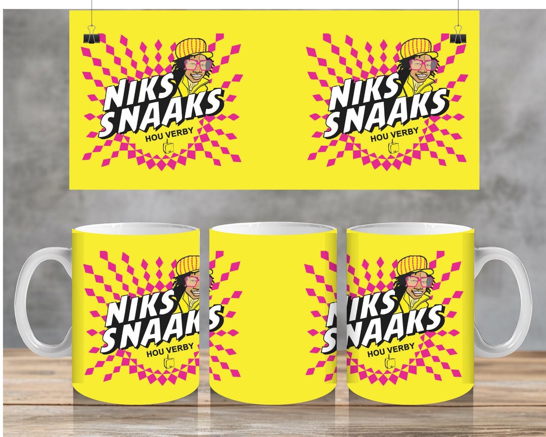 Afrikaans Niks Snaaks Mug Wrap Digital File Only - Etsy
