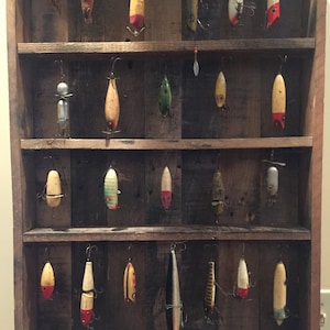 Vintage Fishing Lure Display - Etsy