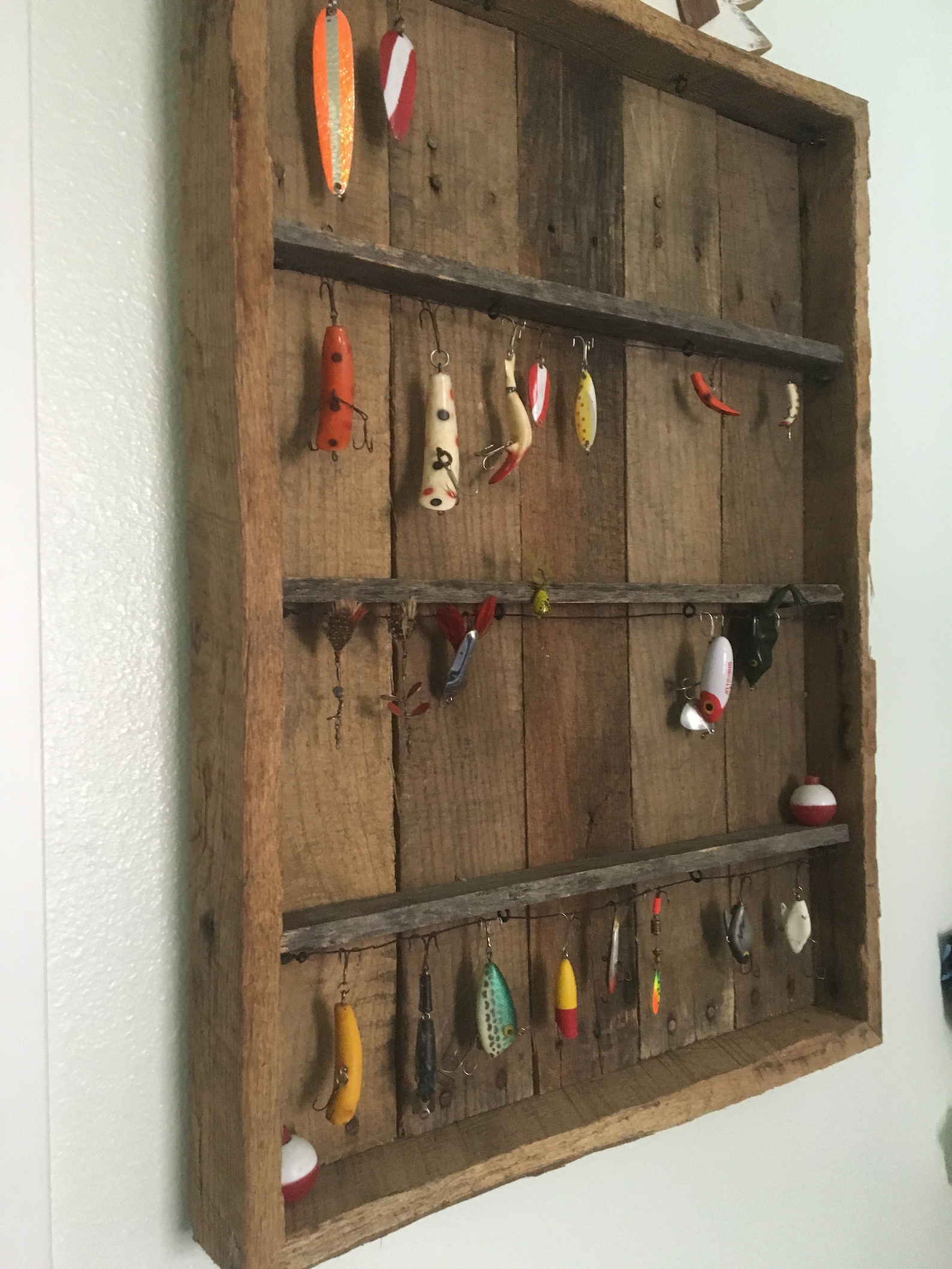 Vintage Fishing Lure Display - Etsy